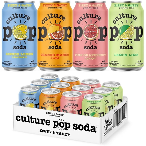 Culture Pop Soda Pop in Beverages - Walmart.com