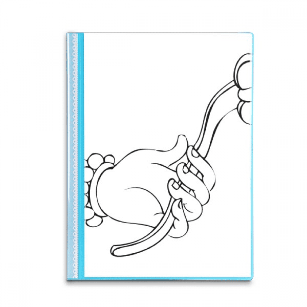 Culture and Ruyi Line Drawing Pattern Book Sheet Protectors Portfolio ...