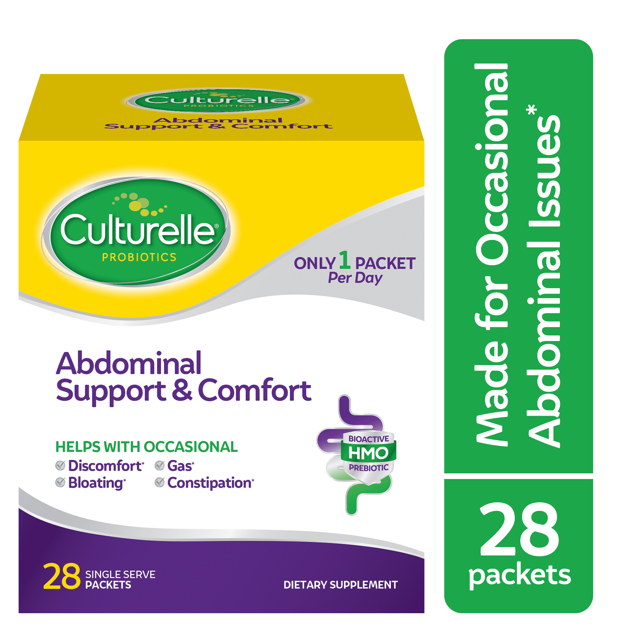 Culturelle Probiotic Digestive Abdominal Support & Comfort, Bloating ...