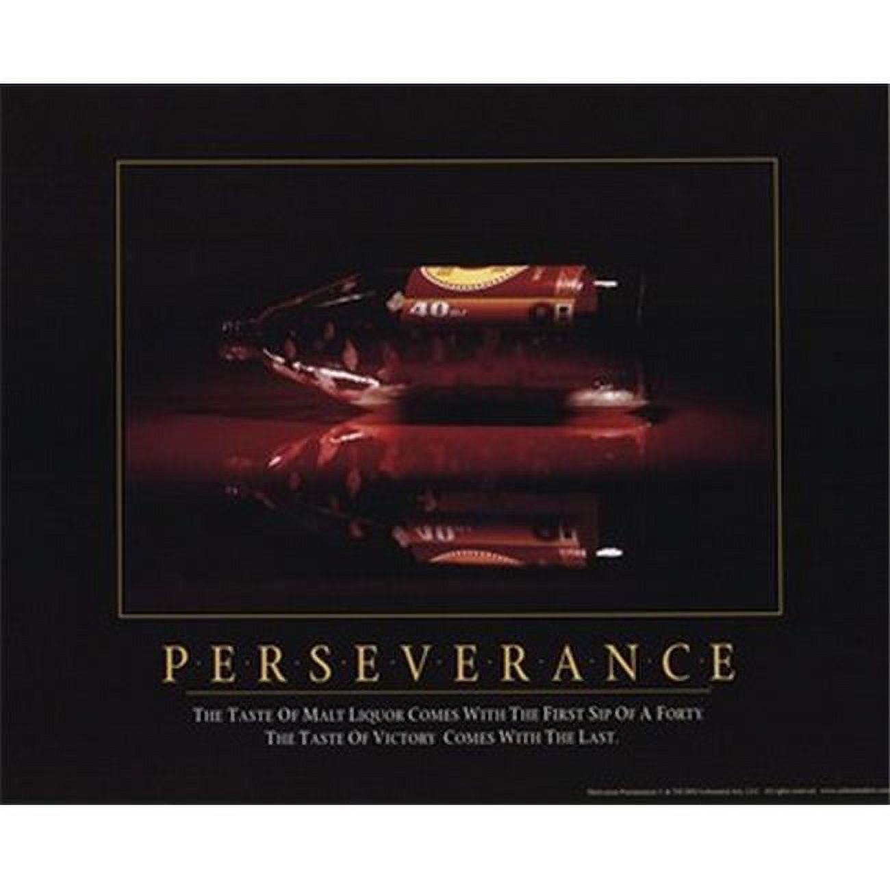 Culturenik Perseverance - Poster Print - 10 x 8 - Walmart.com