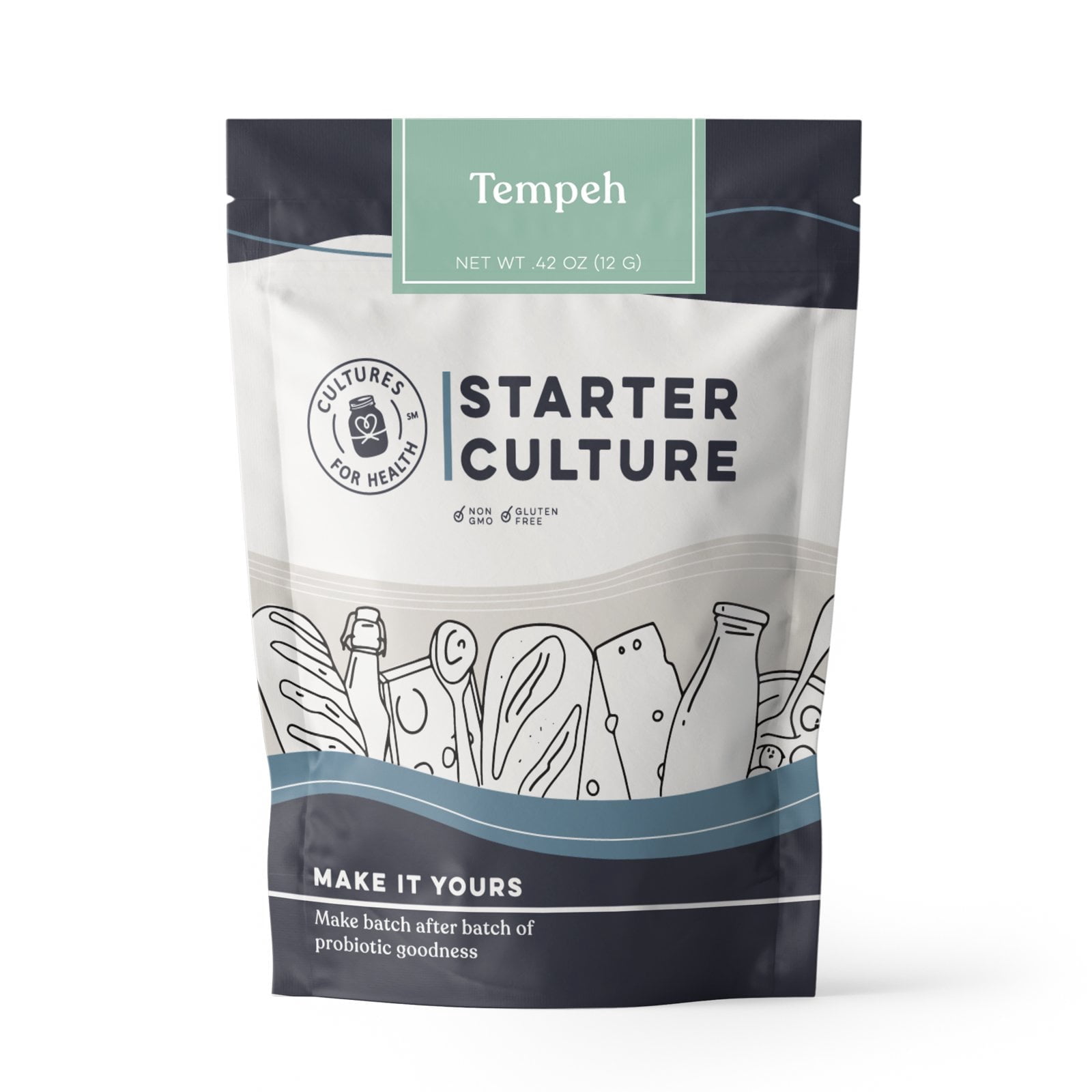 Cultures For Health Tempeh Starter Culture, DIY Vegetarian Plant Based ...