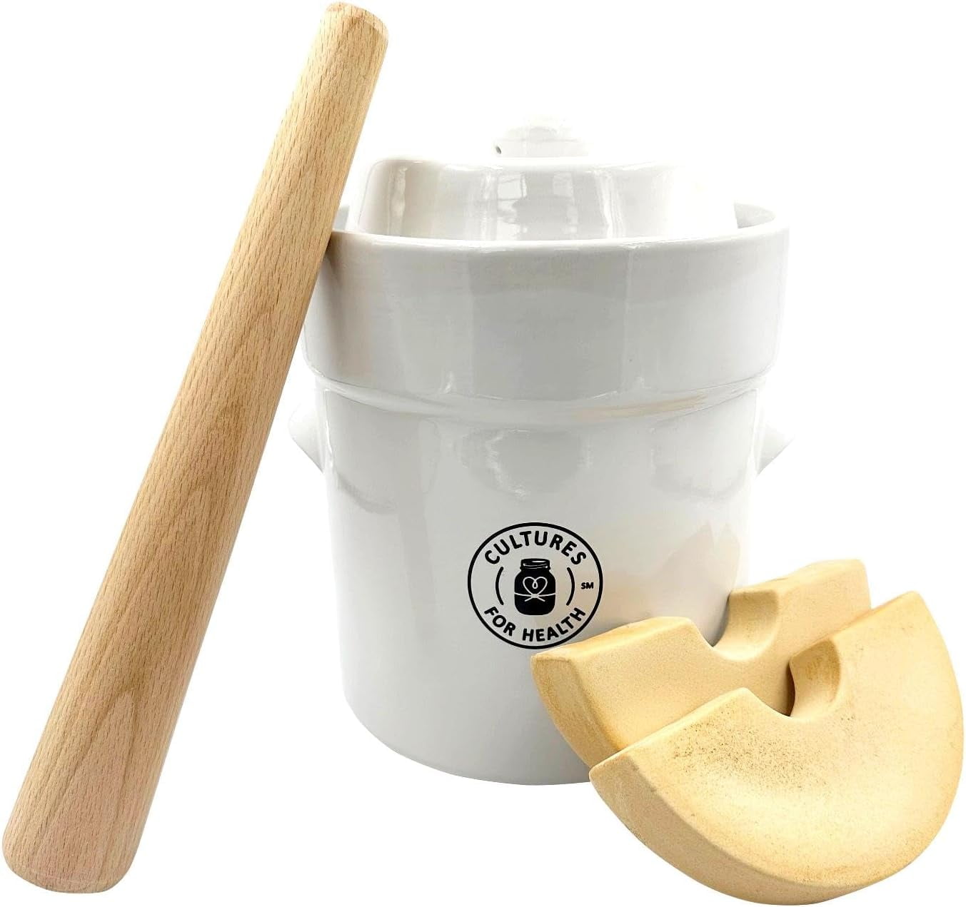 Cultures For Health Fermentation Crock | Premium Stoneware for ...