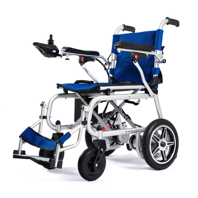 Culver Artemis Pro Lightweight Foldable Electric Wheelchair, 12mi, 500W ...