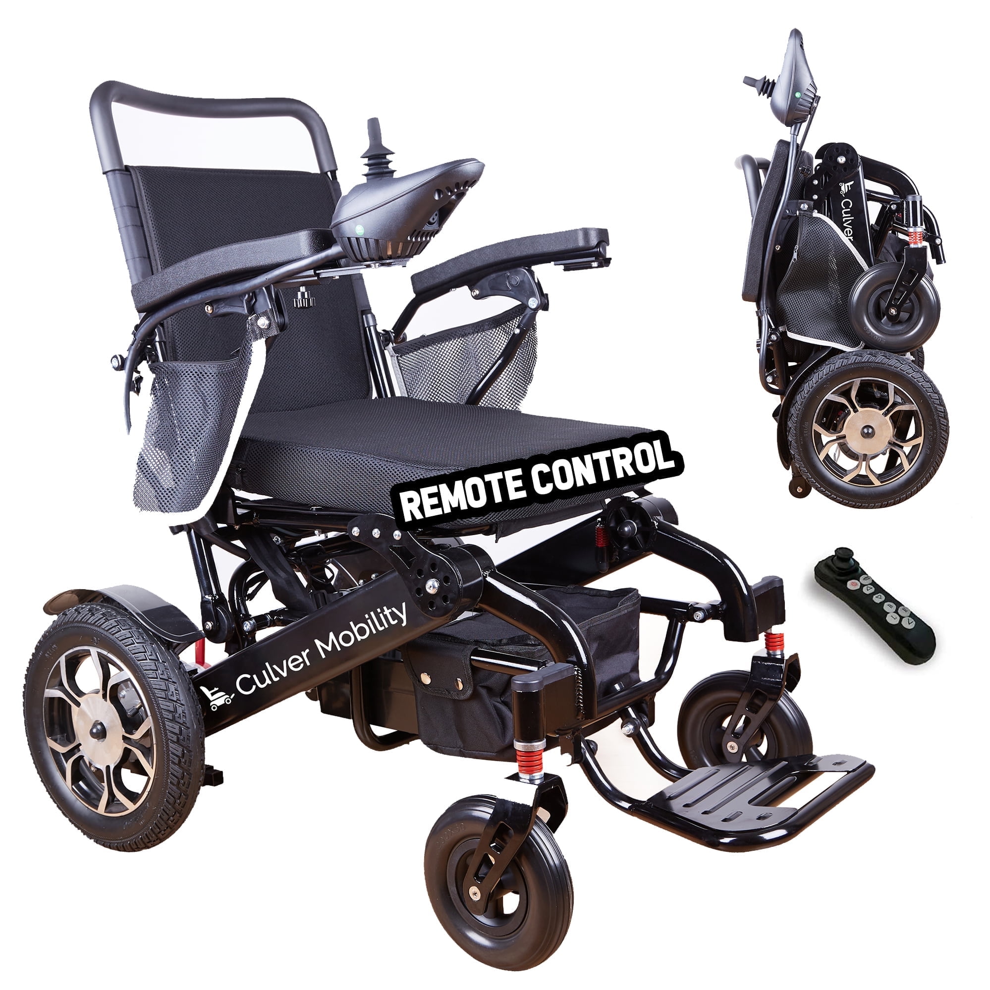 Culver Mobility - WOLF - Foldable Lightweight Heavy Duty Electric ...