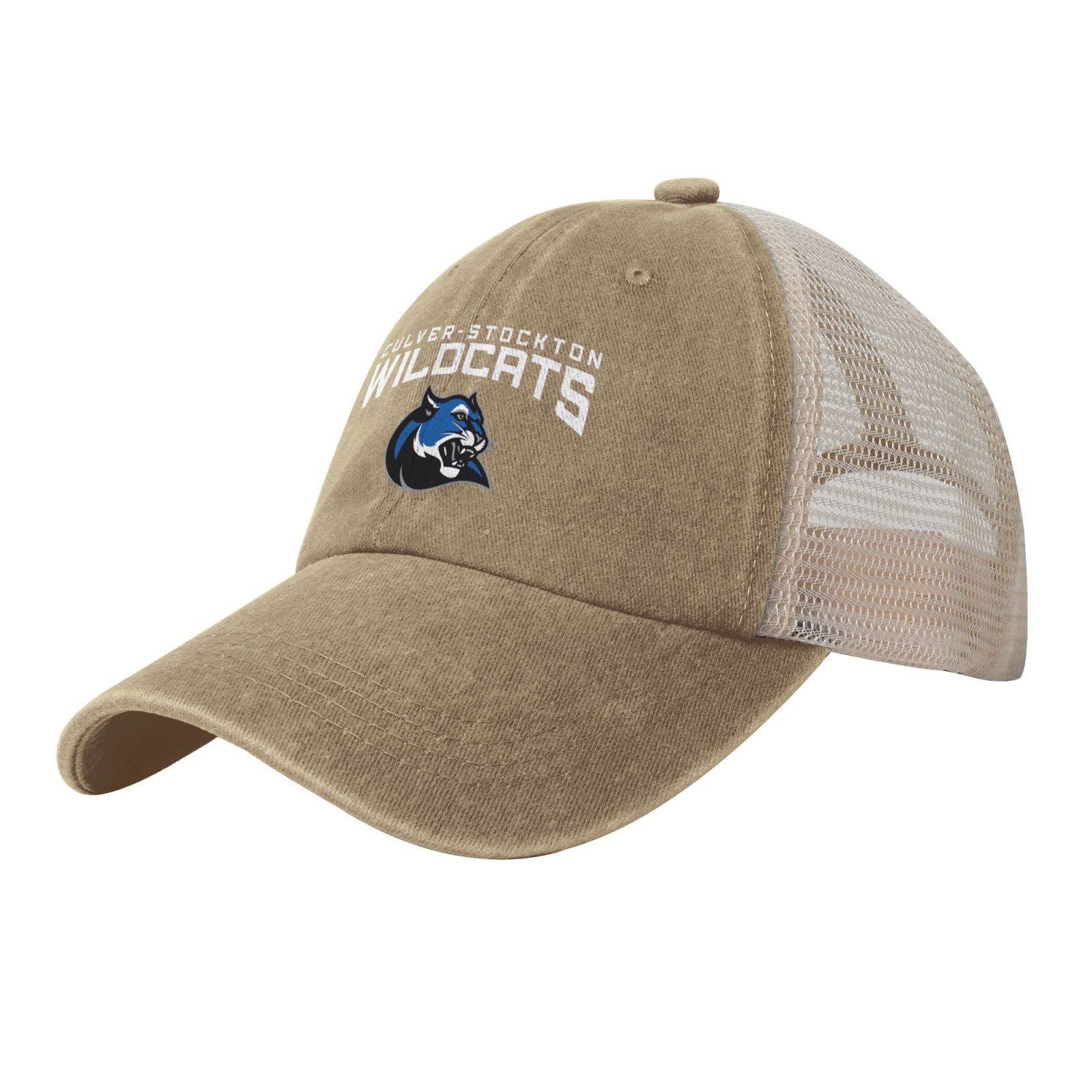 Culver Stockton College Logo Cowboy Vintage Mesh Baseball Cap - Trucker ...