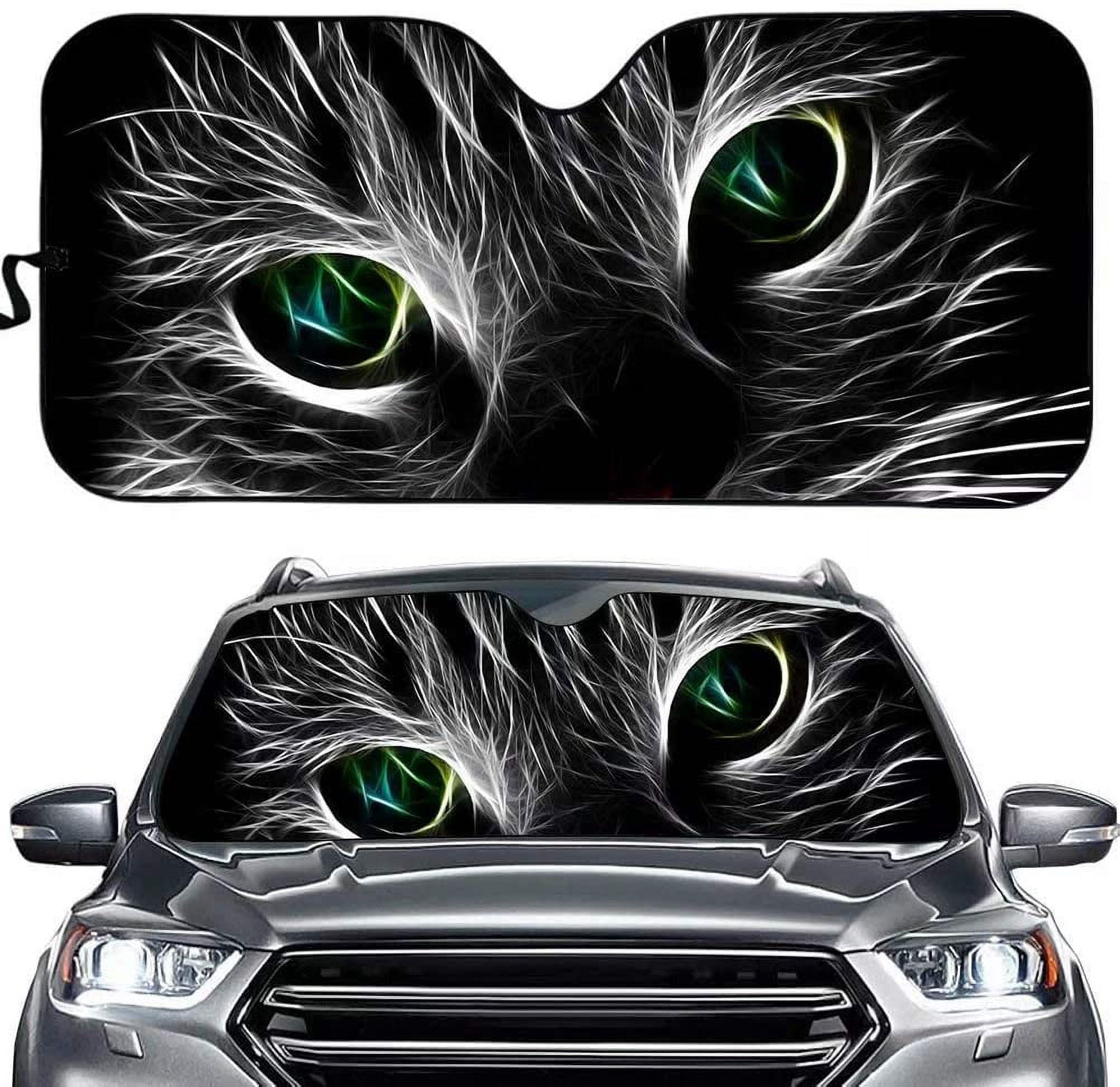 Cumagical German Shepherd Car Front Window Sun Shade Handsome Dog ...