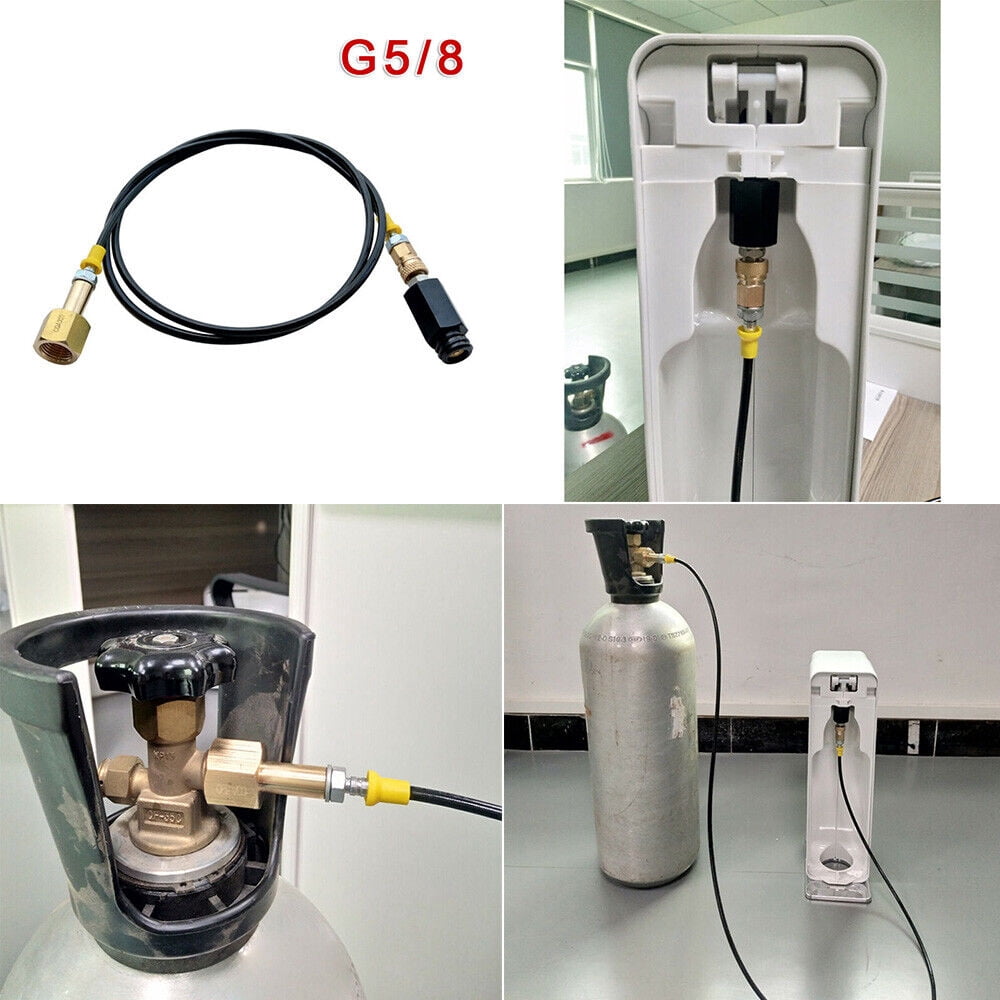 CumbedFor Sodastream For Soda Maker Club External Hose Adapter For G5/8 ...