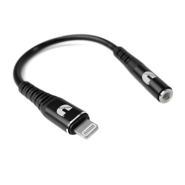Cummins Lightning Aux Adapter 3.5 Cord Headphone to Mobile 5in Cable ...
