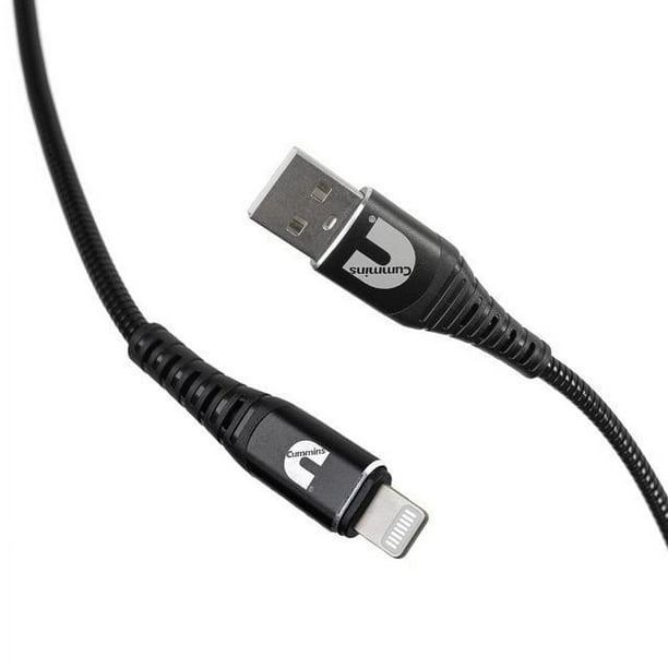 Cummins Lightning(R) to USB Cable MFi-Certified Compatible with Most ...