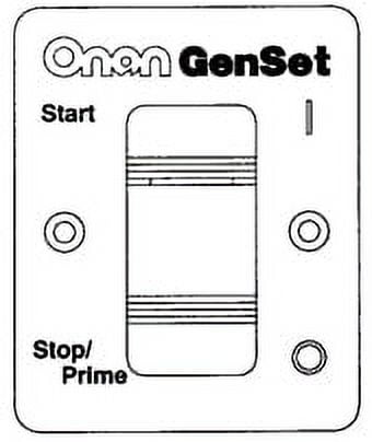 Cummins Onan 300-5331 Standard Remote Panel with Diagnostic - Walmart.com