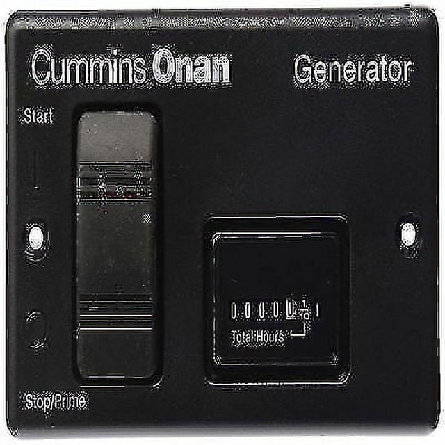 Cummins Onan 300-5332 Deluxe Switch and Hourmeter Panel - Analog ...