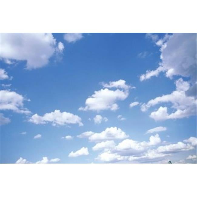 Cumulus Clouds Poster Print by - 24 x 16 - Walmart.com