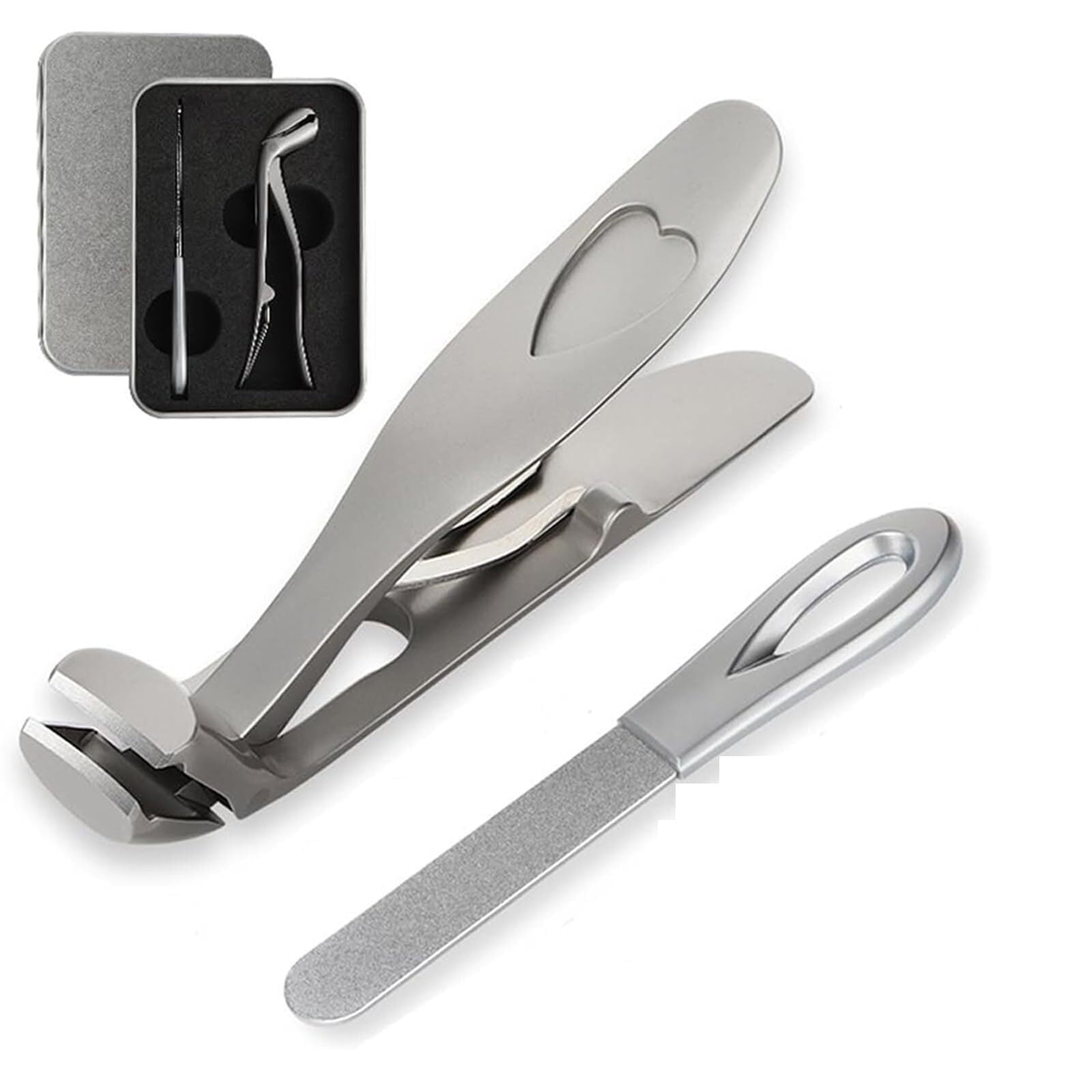 Cumuul ClipMaster Pro, Ergonomic Angled Head Senior Toenail Clipper ...