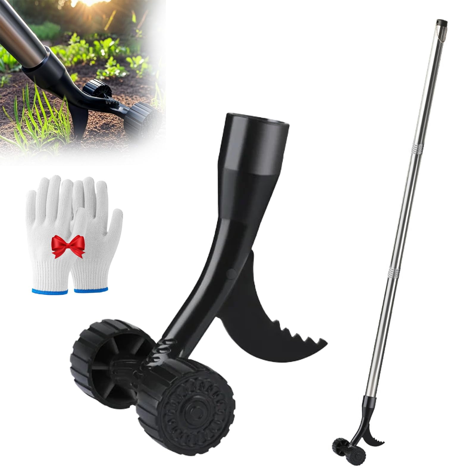 Cumuul Crack Weeder, Manual Weed Remover Tool for Lawn and Garden ...