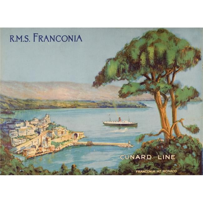 Cunard Line Promotional Brochure For The Rms Franconia Circa 1926-1930 ...