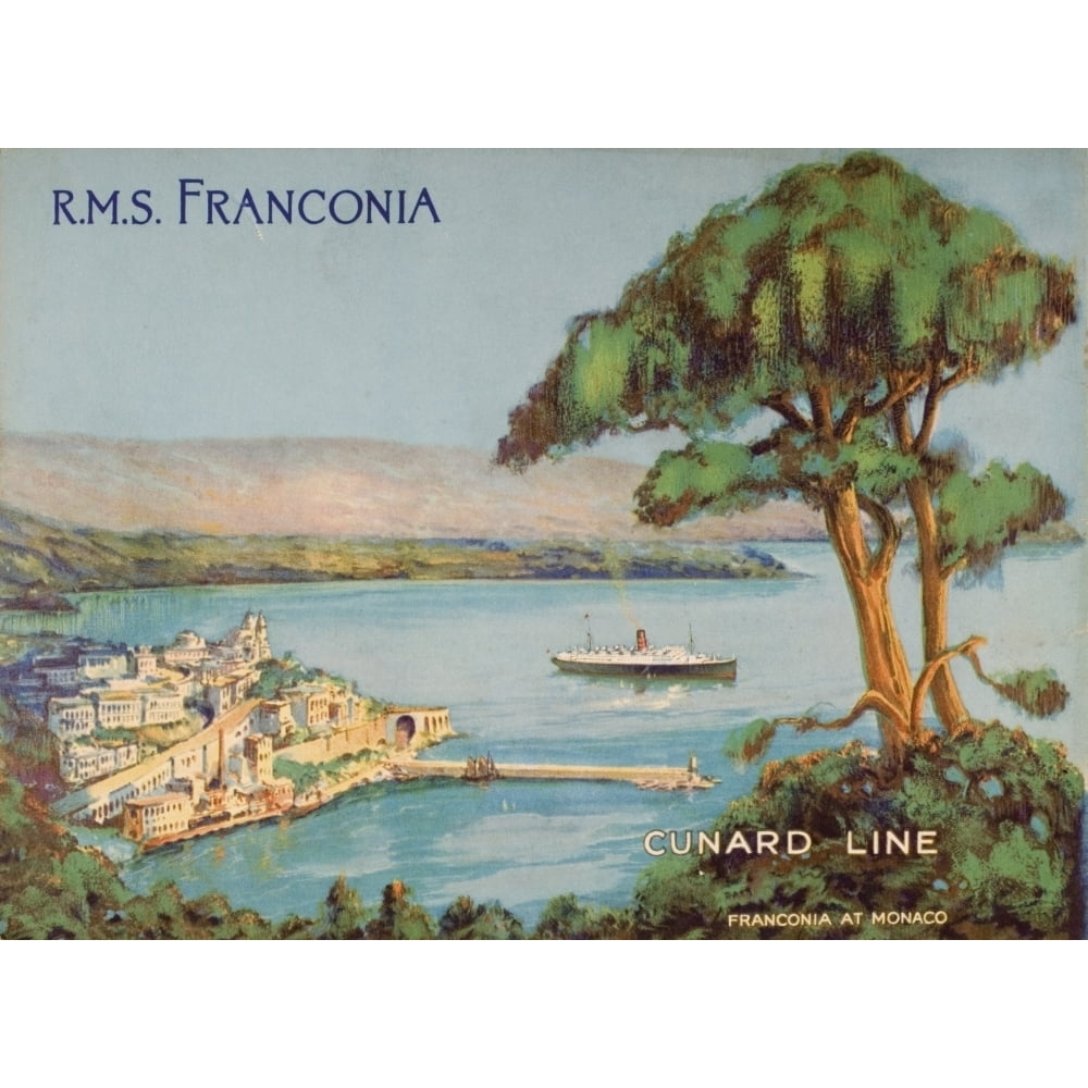 Cunard Line Promotional Brochure For The Rms Franconia Circa 1926-1930 ...