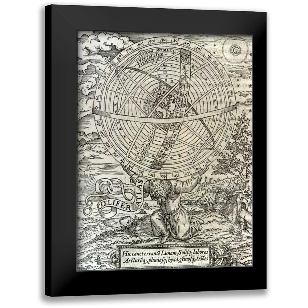 Cuningham, William 11x14 Black Modern Framed Museum Art Print Titled ...