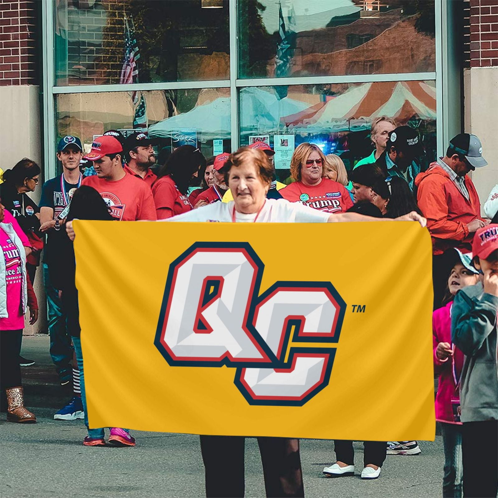 Cuny Queens College Logo Flag 3x5 Ft Holiday Banner Garden Yard House ...