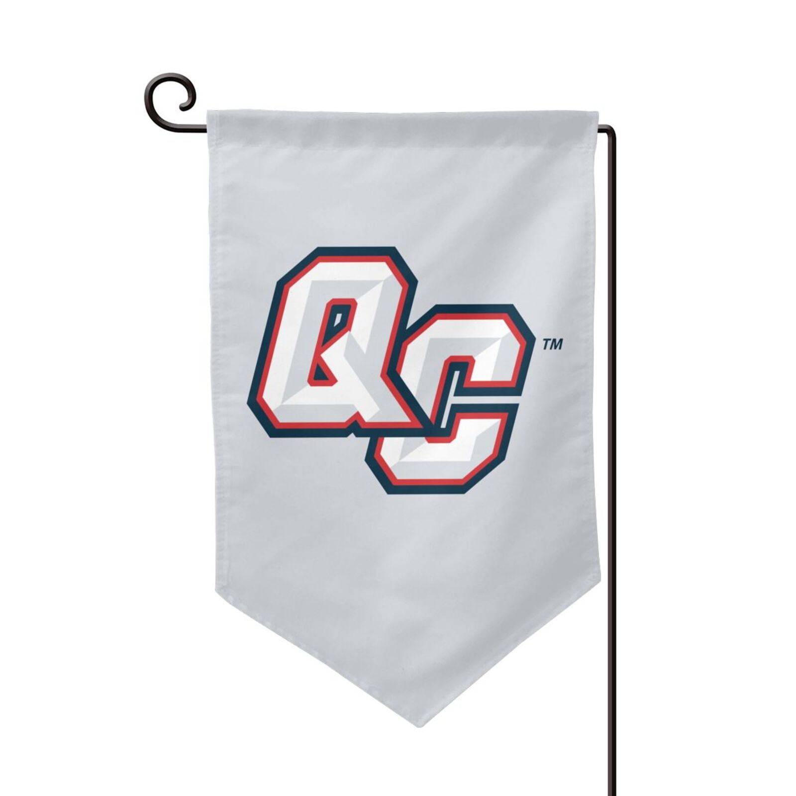 Cuny Queens College Logo Garden Flag - Double Sided Banners For Outdoor ...