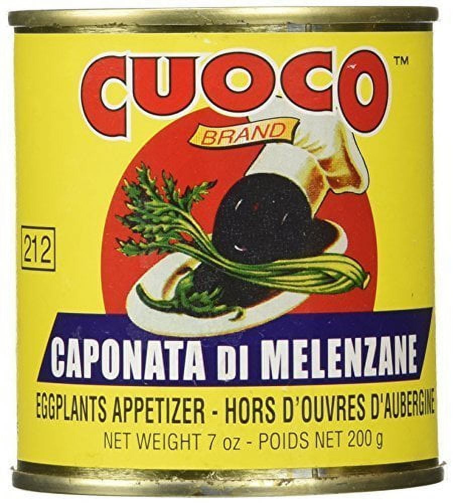 Cuoco Imported Italian Eggplant Caponata, 4 Pack - 7 oz. Cans - Walmart.com