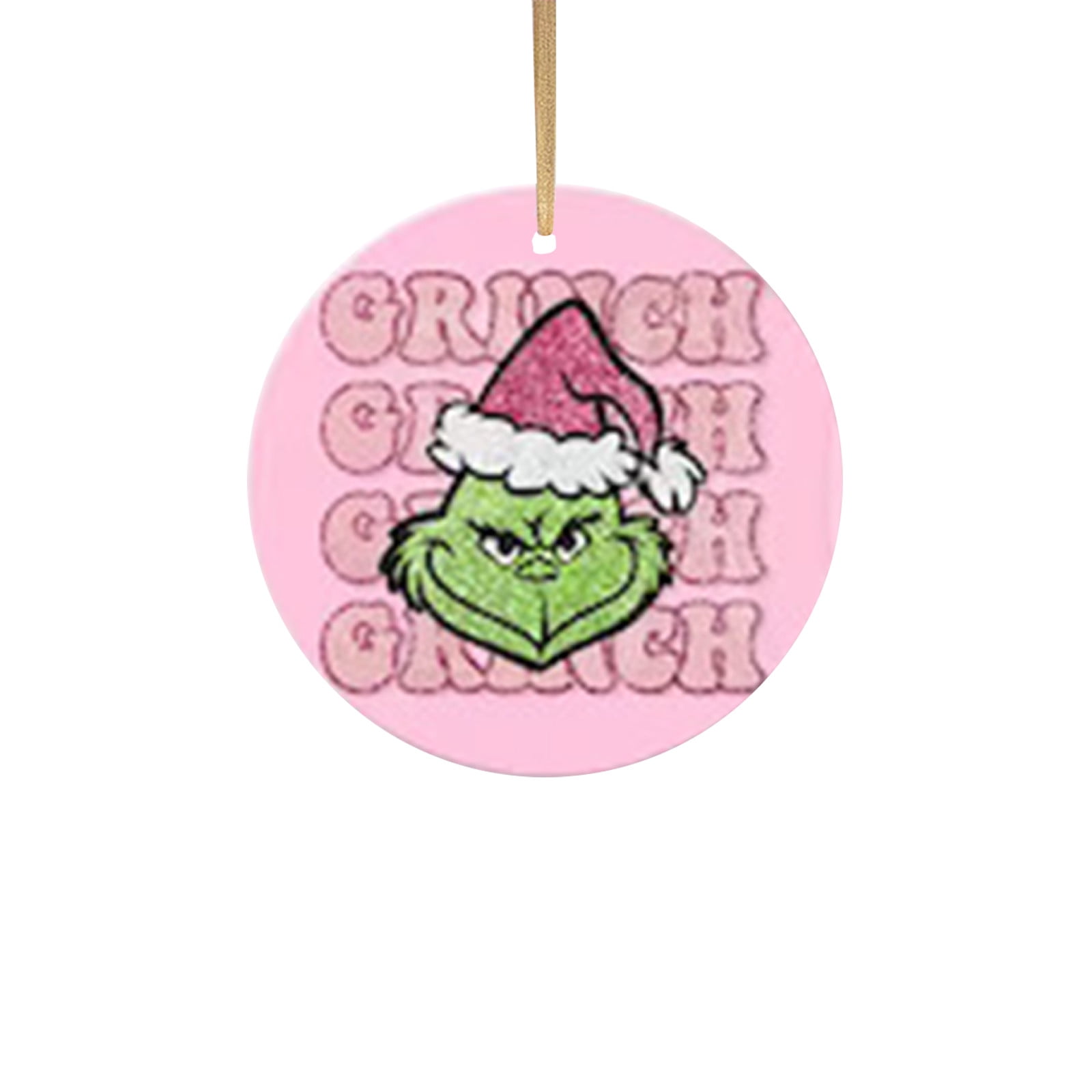 Cuoff Christmas Pink Grinch Tree Decorations,Christmas Tree Pendants ...