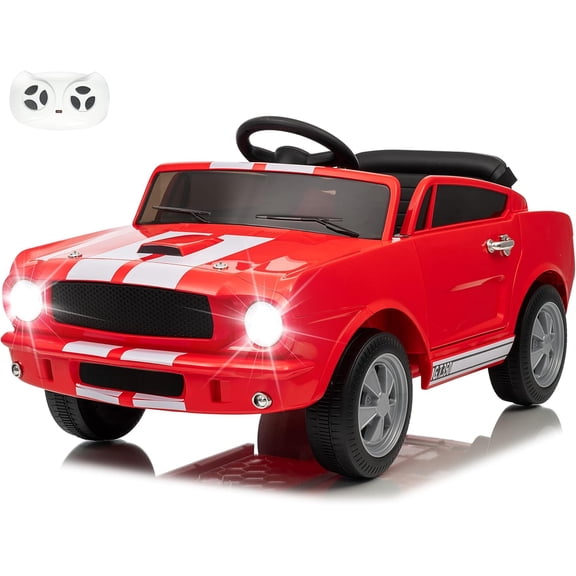 12V Kids Ride On Toys Electric Car with Remote Control, Dual Drive ...