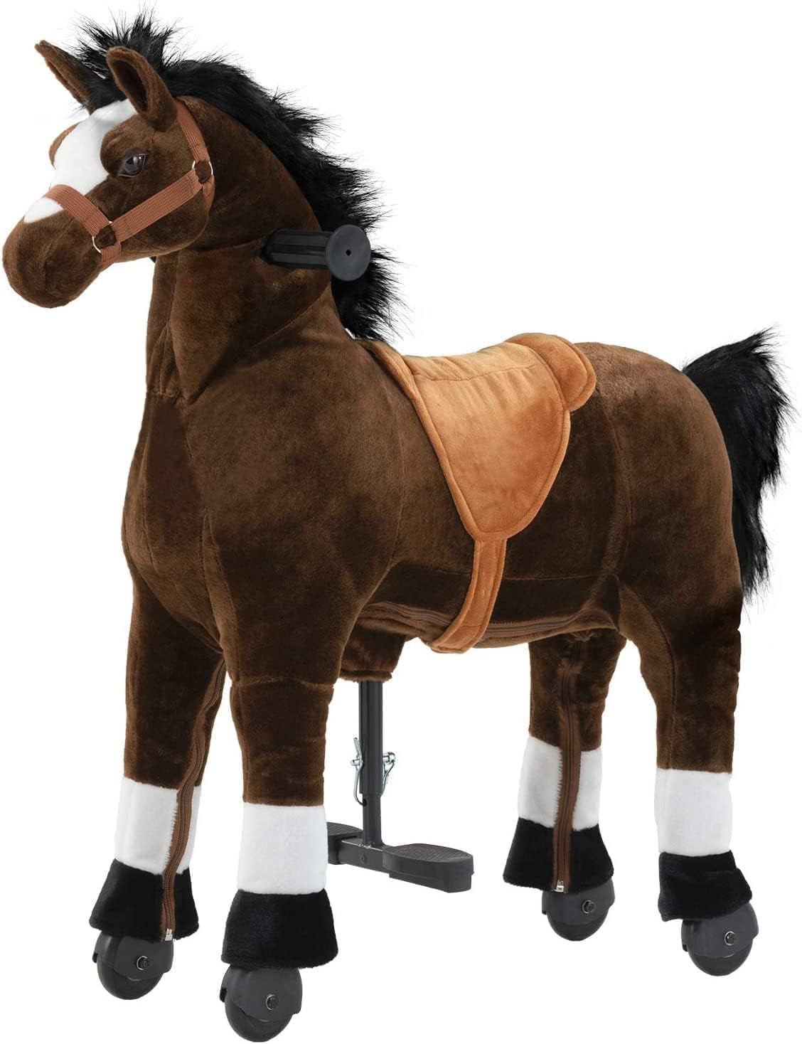 DEYGIA Ride on Horse for Big Kids Horse Ride on Toy, Riding Horse, Pony ...