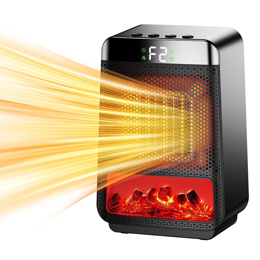 Cuopluber Space Heaters, Portable Electric Heater for Home with 3D ...