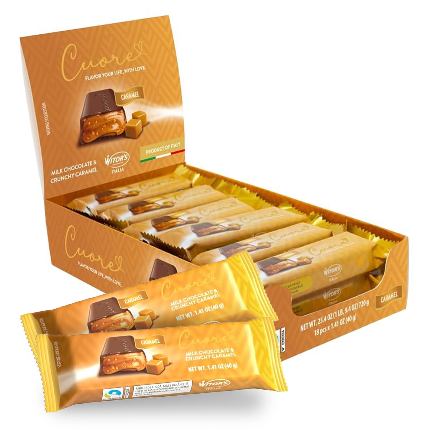 Cuore Collection Chocolate, Premium Italian Chocolate, Great Tasting ...