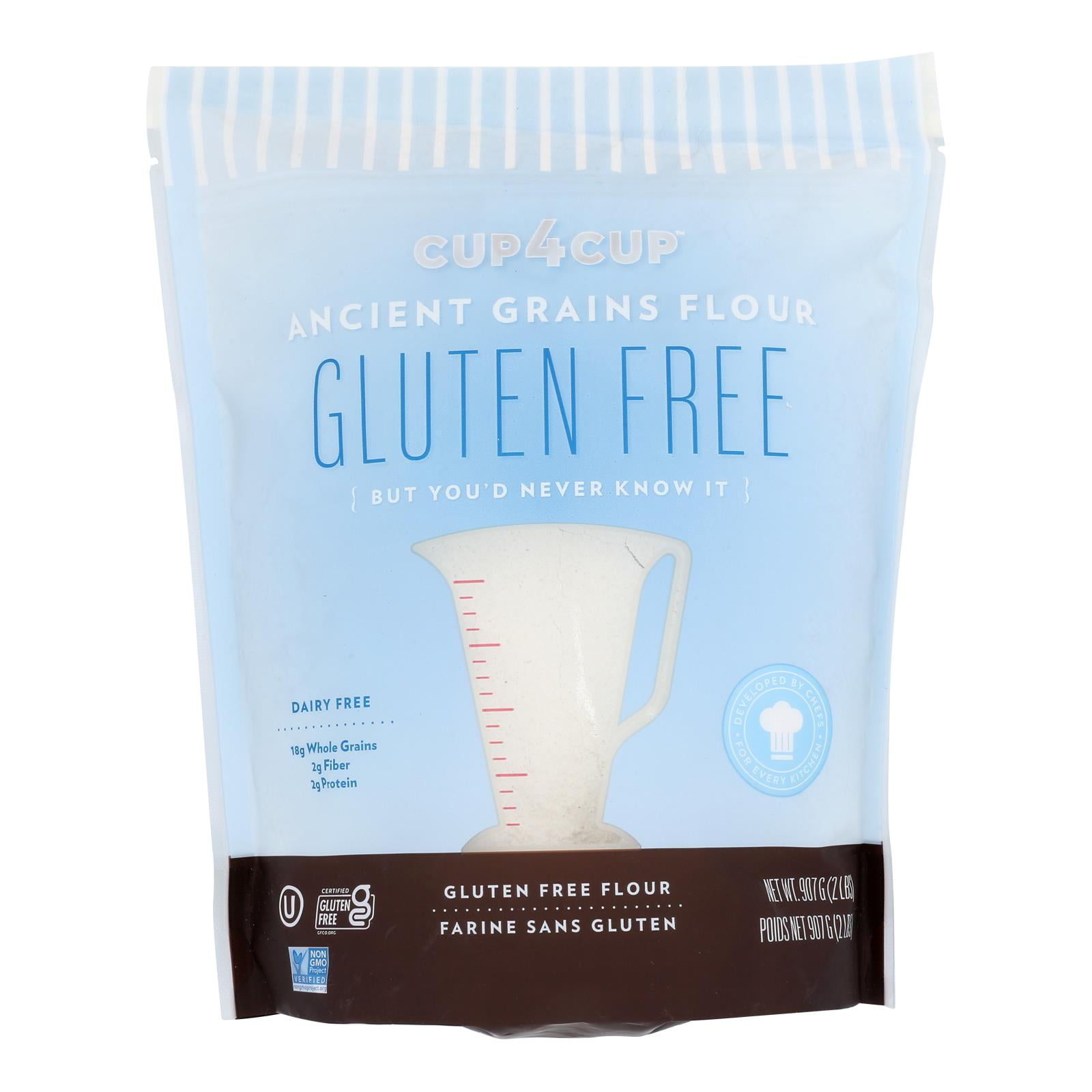 Cup 4 Cup - Flour Ancient Grains Gluten Free - Case of 6-2 LB - Walmart.com