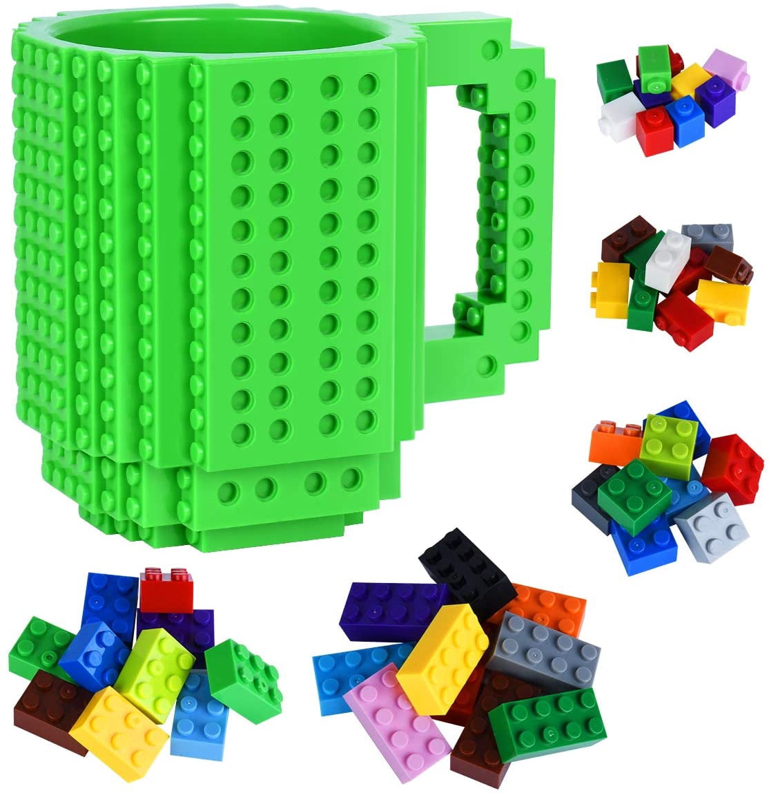 Cup Building Blocks Bricks DIY Toys Set for Kids Birthday Christmas ...