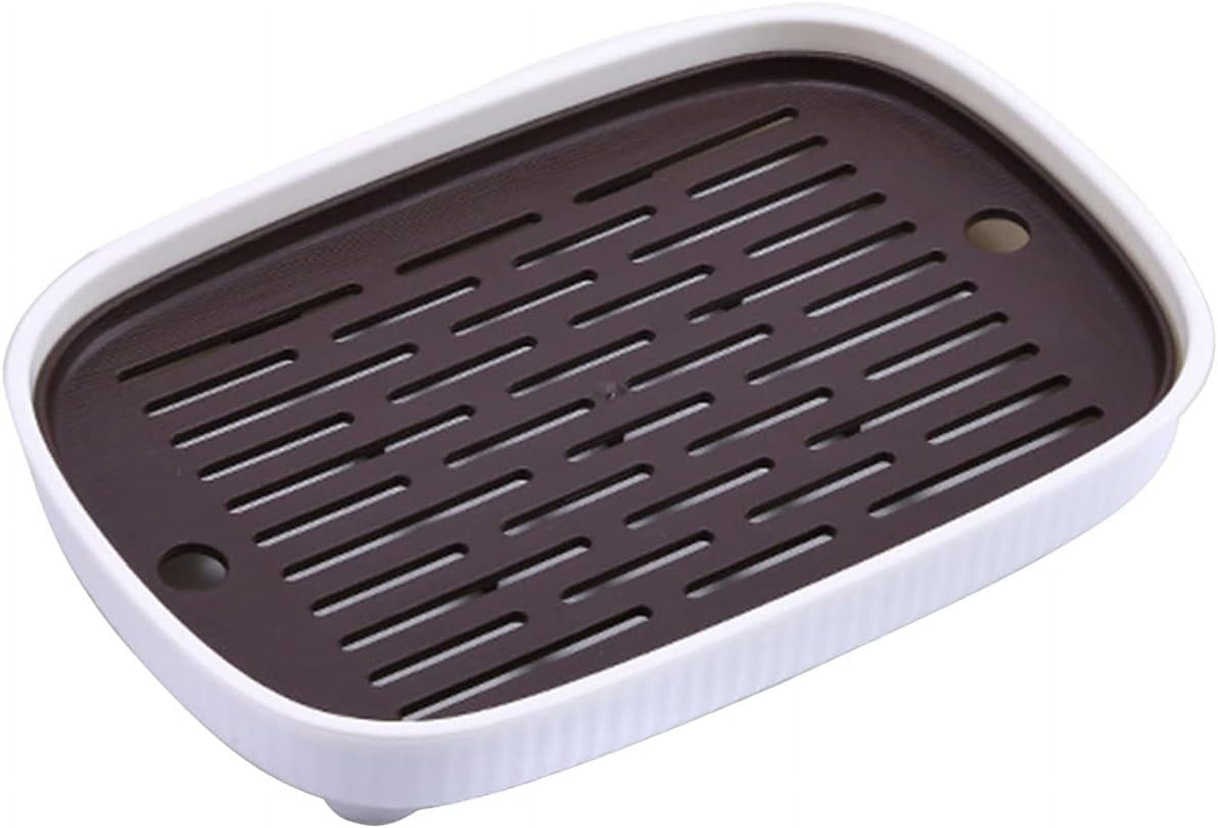 Cup & Dish Drying Rack Kitchen, Drain Board for Kitchen Sink, Dish ...