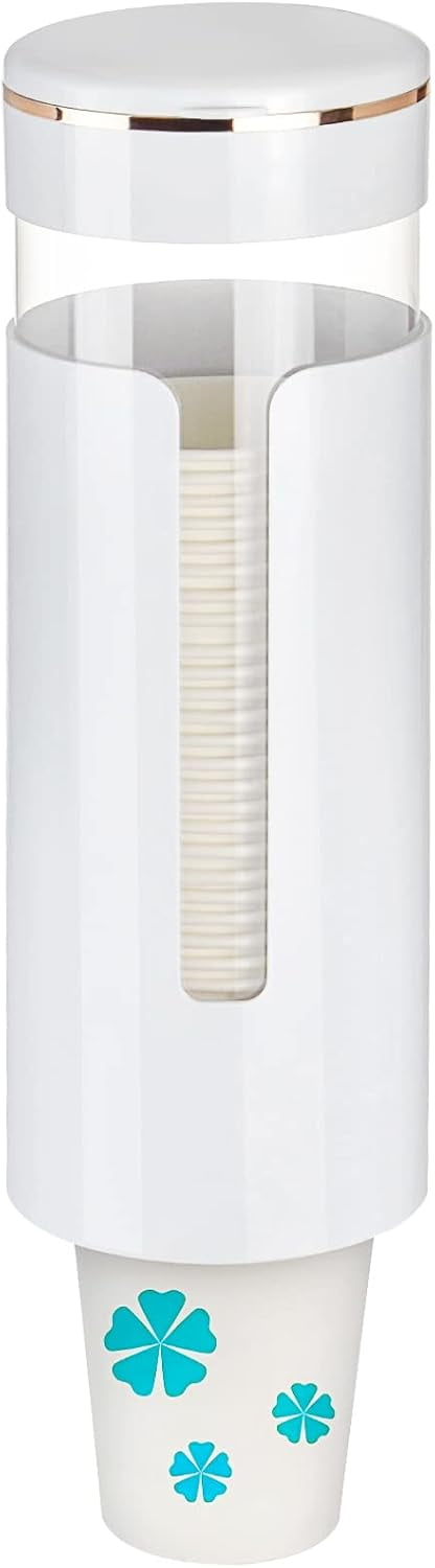 Cup Dispenser, Pull Type Water Cooler Cup Holder Fit 4oz-7oz Disposable ...