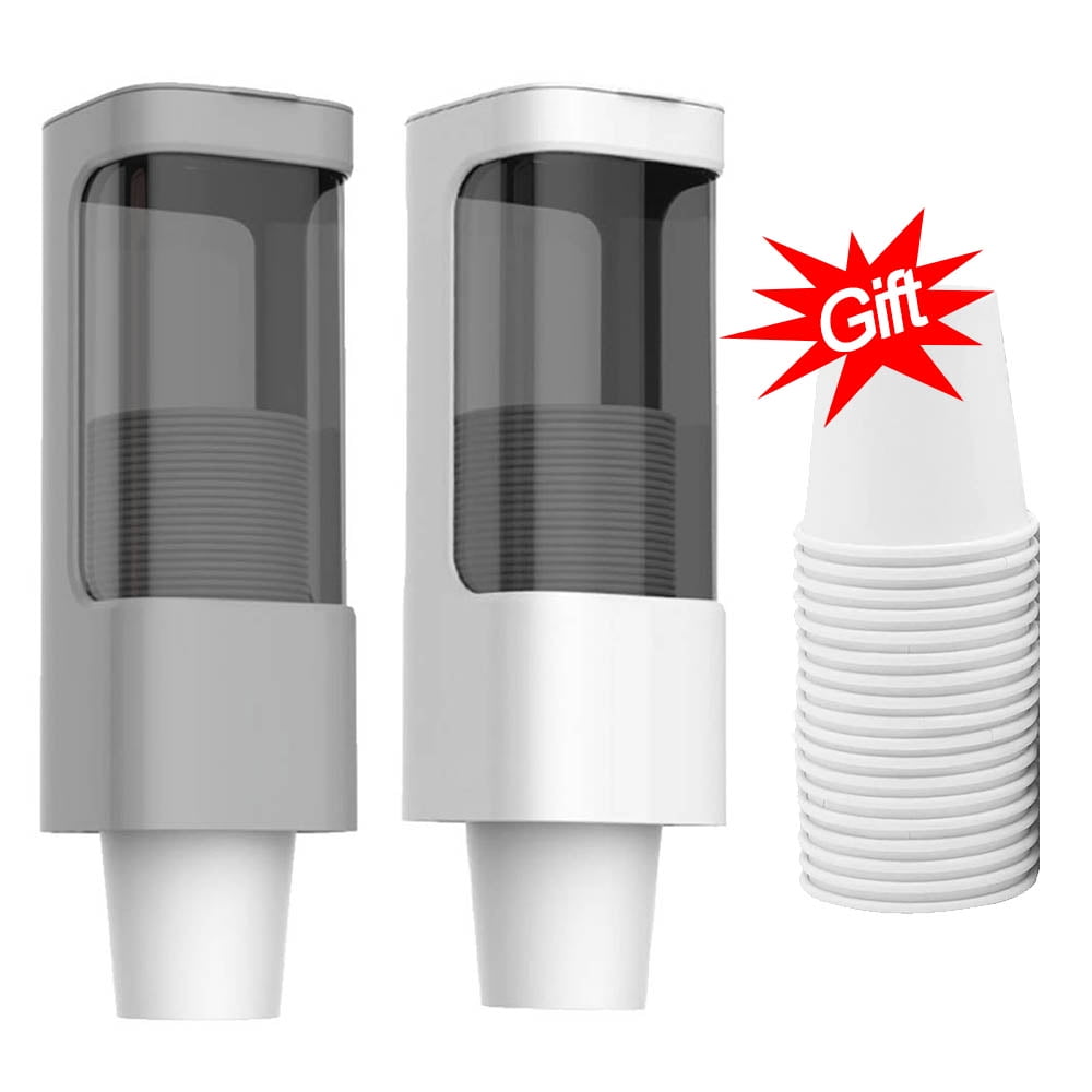 Cup Dispenser, Water Cooler Pull Type Cup Holder Fits 7oz - 12oz Cone ...