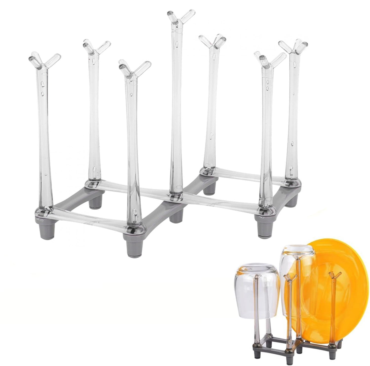 Cup Drying Rack, Bexikou Drinking Glass Drainer Stand, Baby Bottle ...