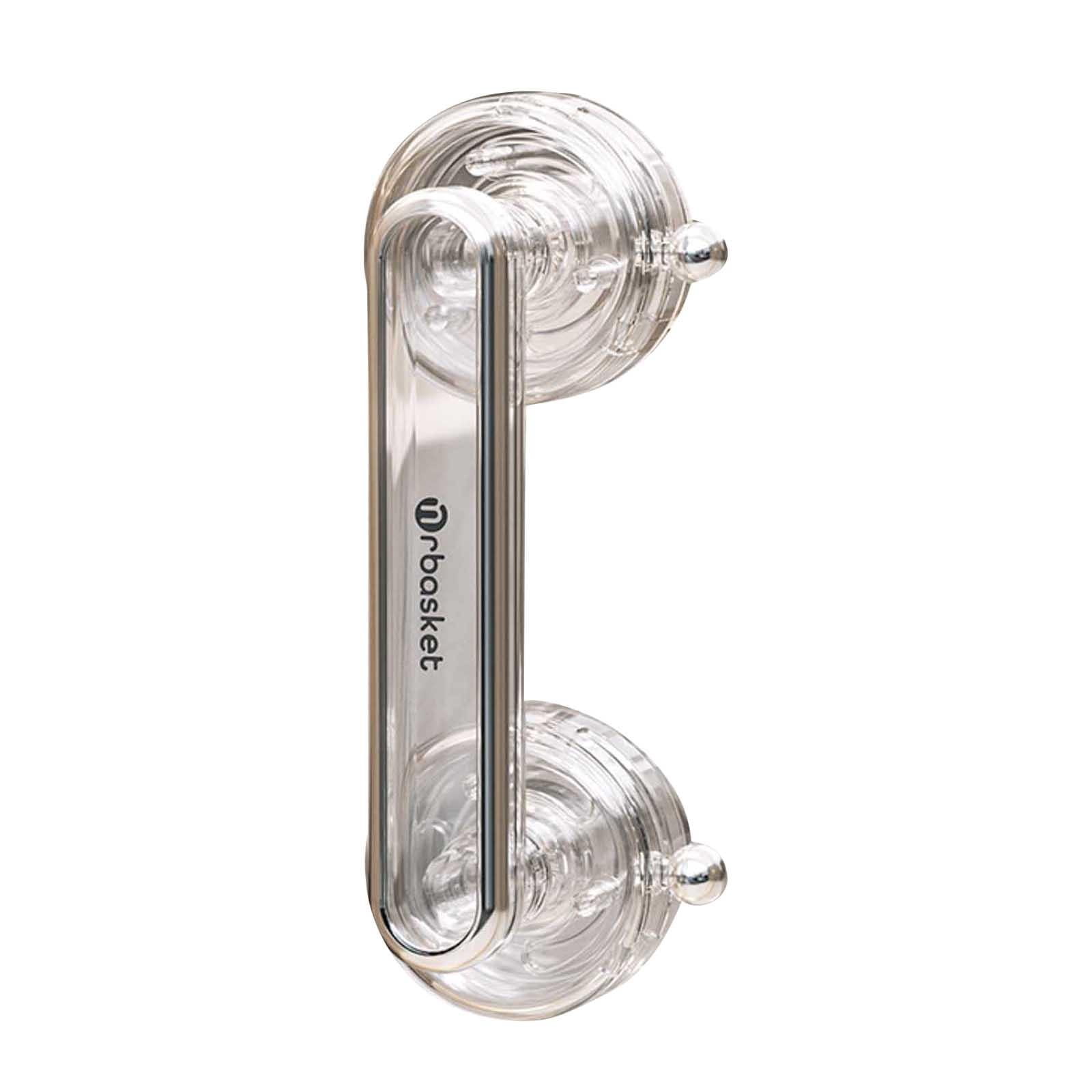Cup Grab Bar for Shower, Cup Handle, 8 in Clear Acrylic, Glass Door ...