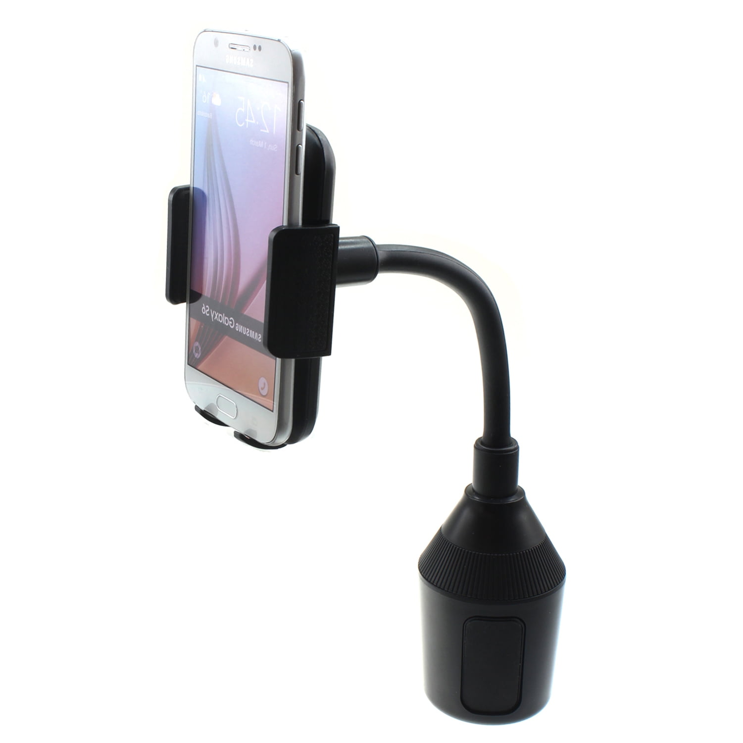 Cup Holder Car Mount for T-Mobile REVVL 6 PRO 5G Phone - Swivel Cradle ...