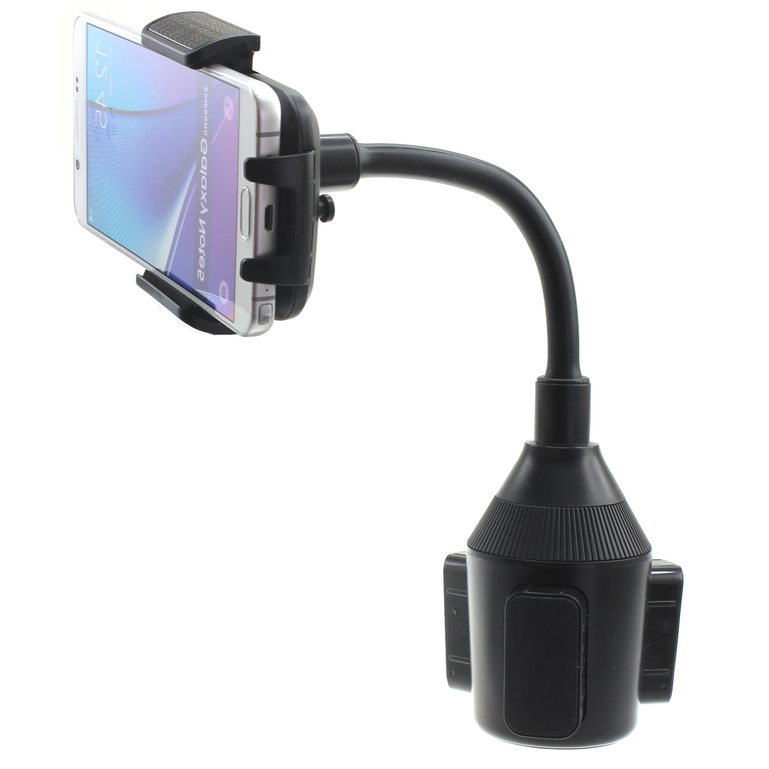Cup Holder Car Mount for iPhone 15/Pro/Max/Plus - Swivel Cradle Dock ...