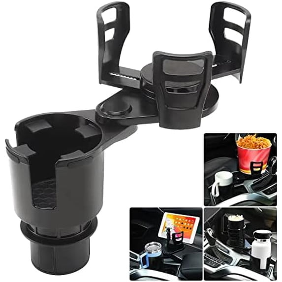 Cup Holder Expander for car 2 in 1 Multifunctional Car Cup Holder ...