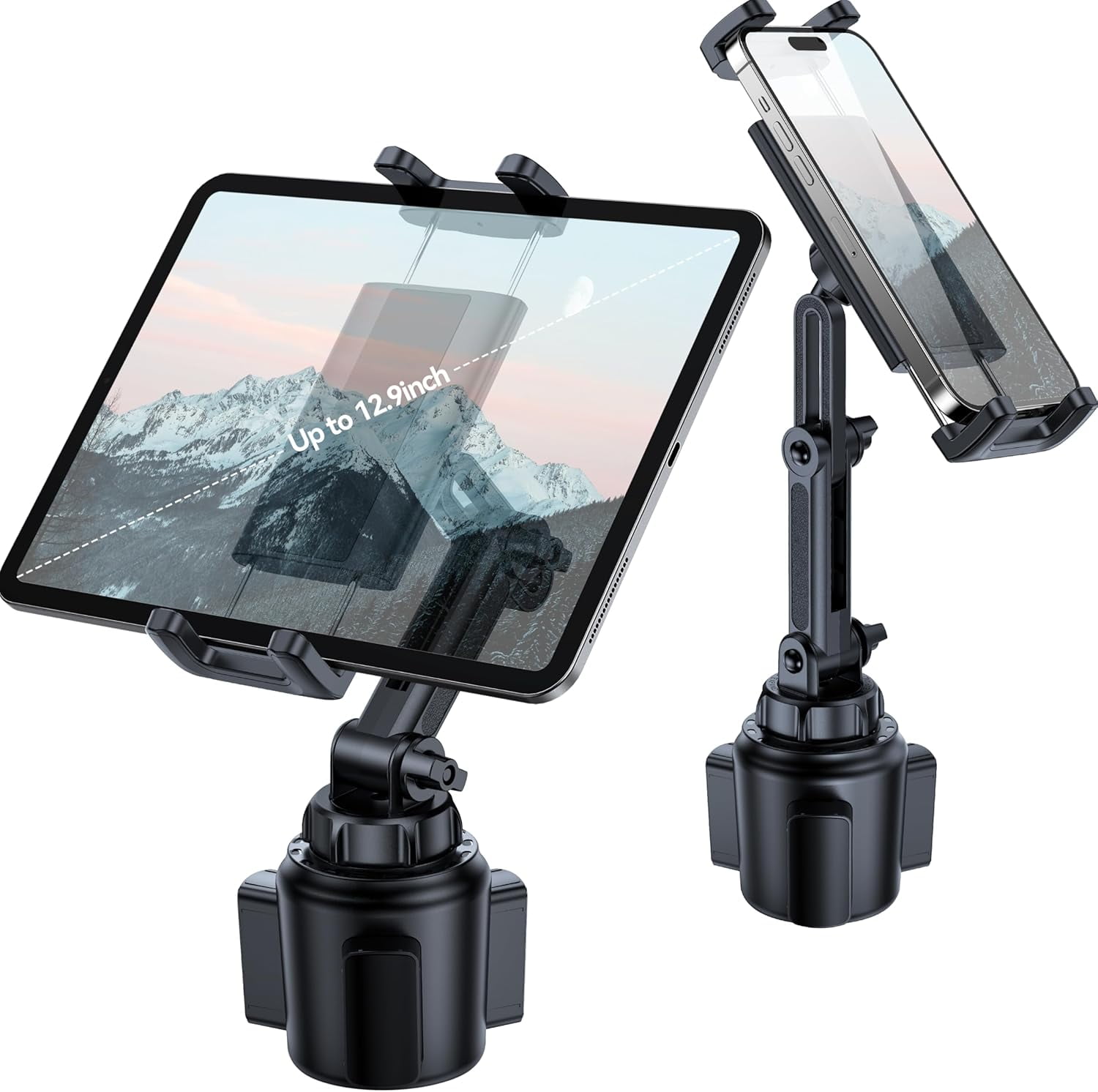Cup Holder Tablet Mount for , Universal Cup Holder Mount for with ...