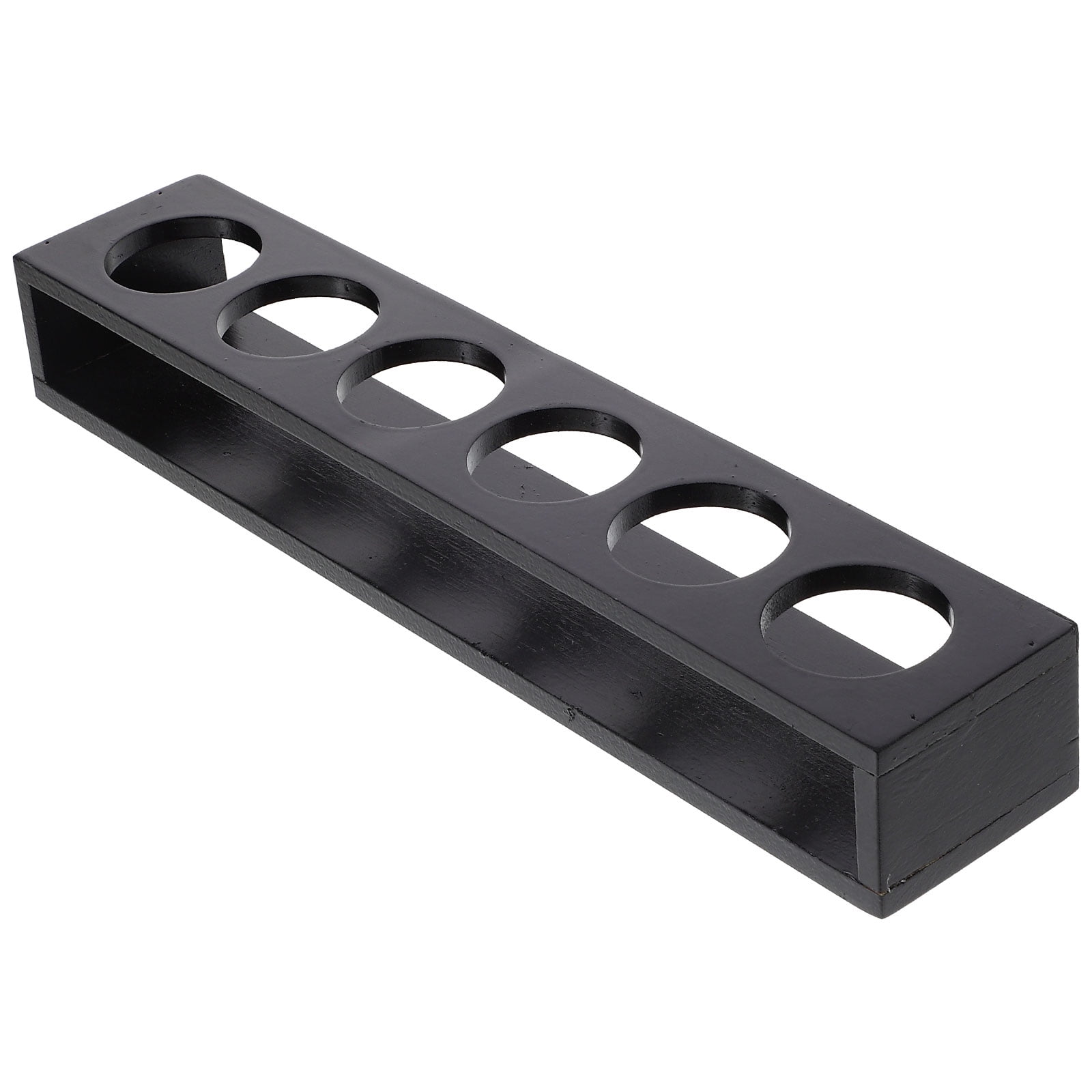 Cup Holder Wooden Display Shelf Shot Glasses Organizer Wine Beer Flight ...