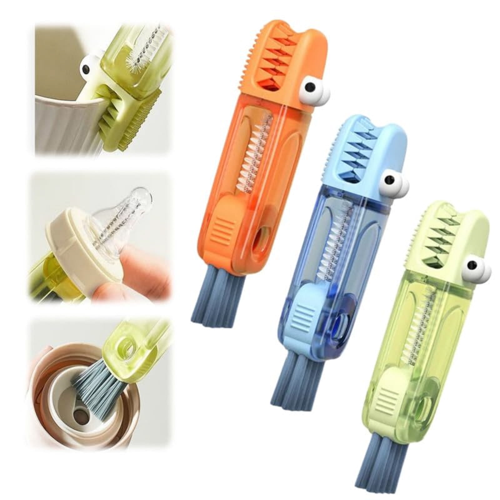 Cup Lid Cleaning Brush Tight Spaces Cup Multifunctional Cleaning Brush ...