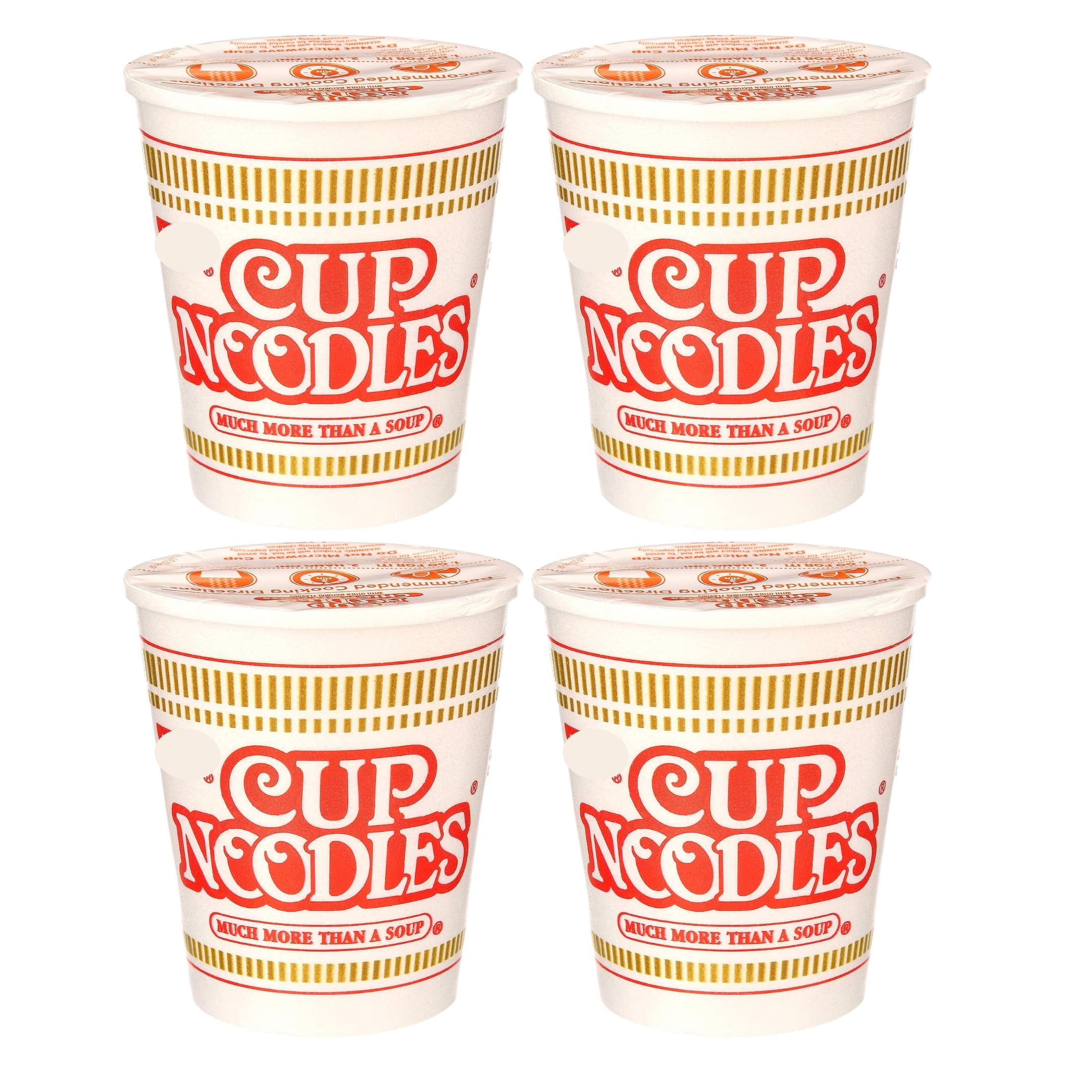 Cup Noodles Soup Chicken Flavor, Instant Ramen, No Added MSG, Portable ...
