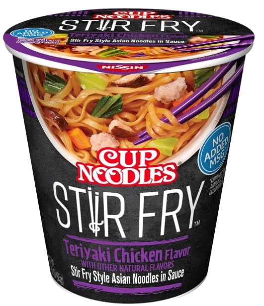 Cup Noodles Stir Fry Noodles in NSD3 Sauce + King Combo QR code ...