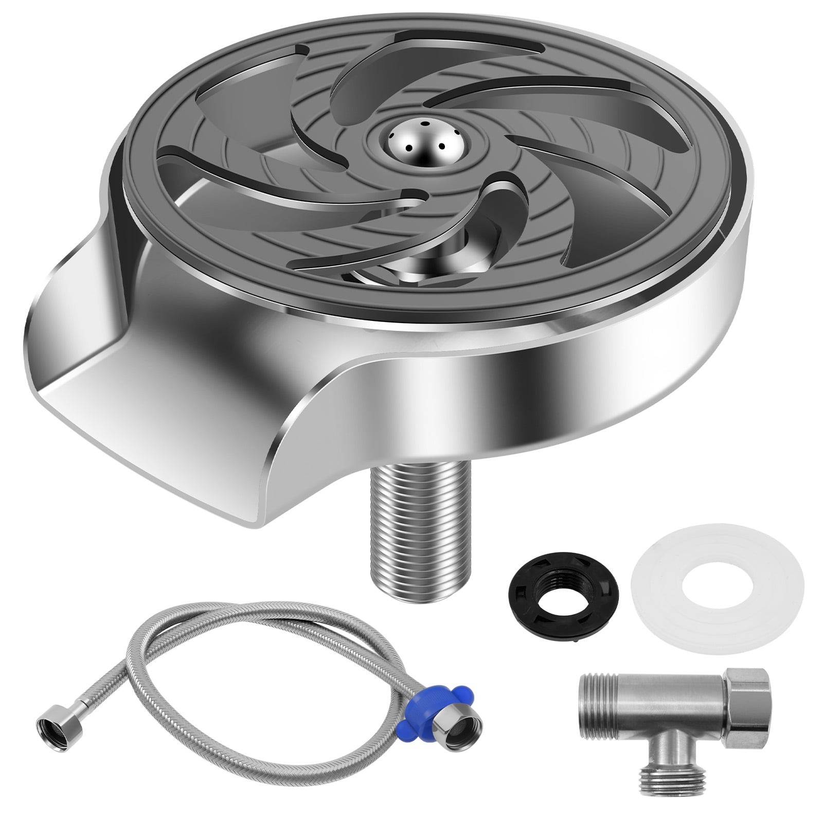Cup Rinser Sink Attachment High Pressure Jet Glass Rinser Cleaner ...