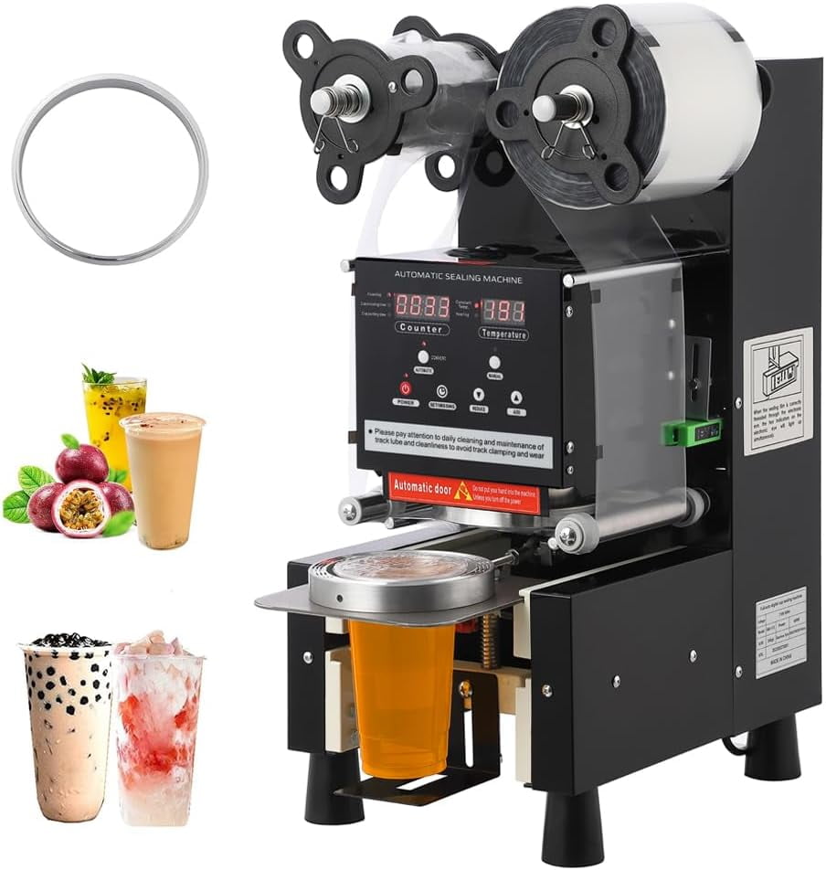 Cup Sealing Machine, Automatic Cup Sealing Machine, Milk Tea Coffee ...