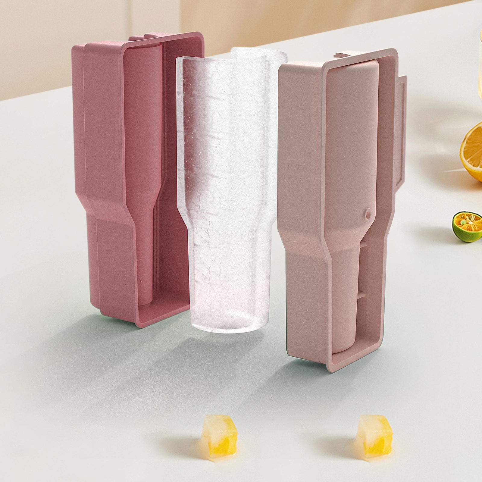 Cup Shaped Ice Tray | Food Grade Silicone Matrix Mold | Cylindrical Cup ...