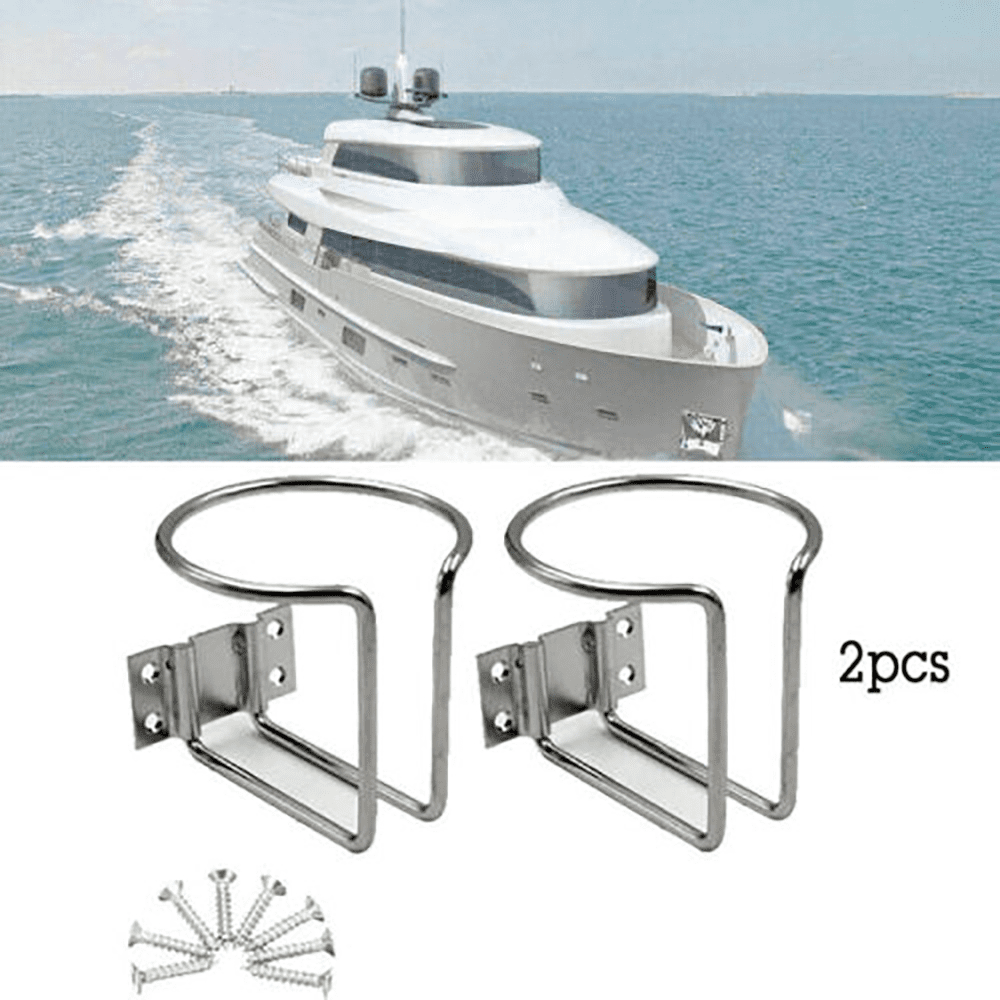 Cup Stainless Steel Boat Drink Holder Car Truck Marine Yacht Ring ...