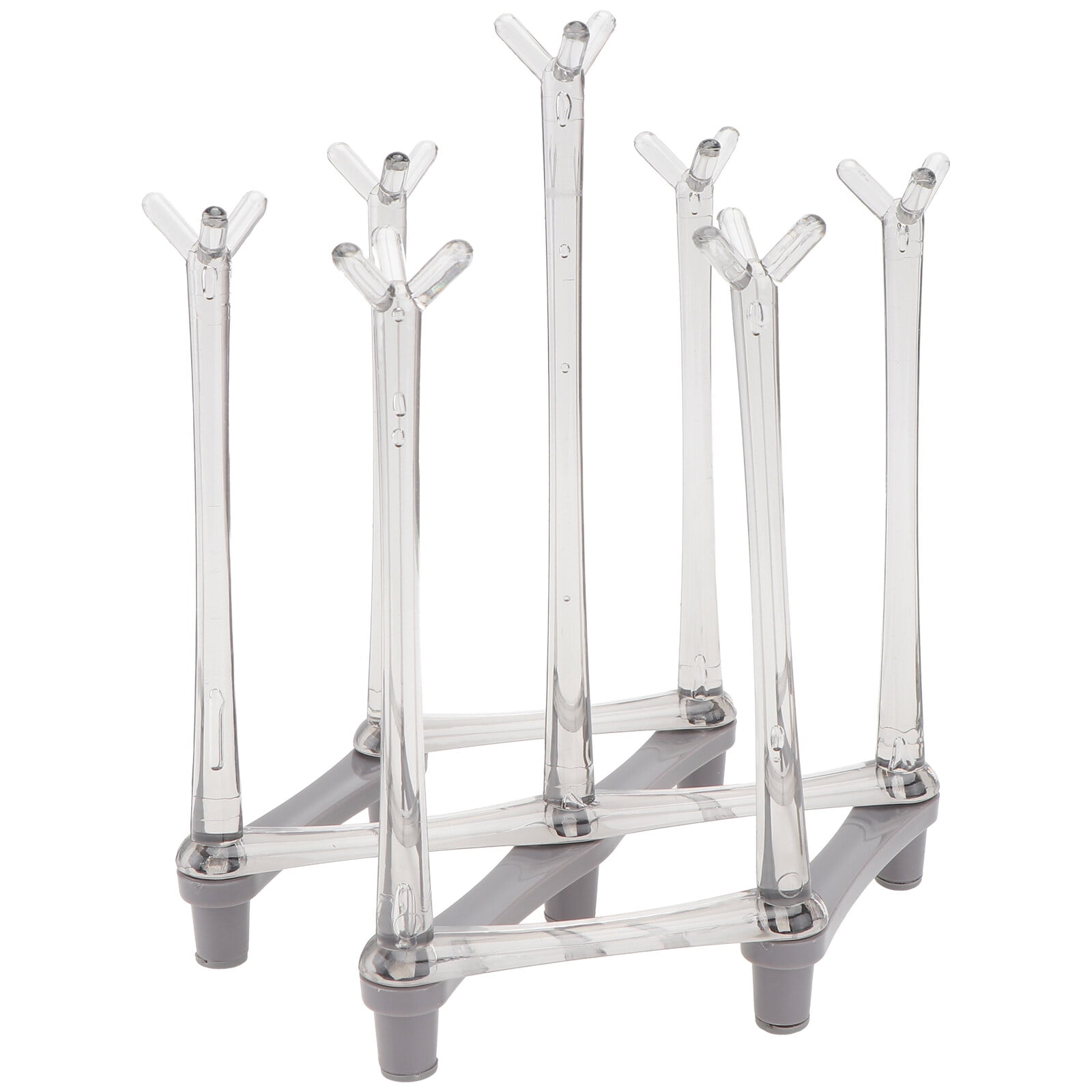 Cup Storage Rack Folding Shelf Bracket Wine Glass Stand Expandable ...