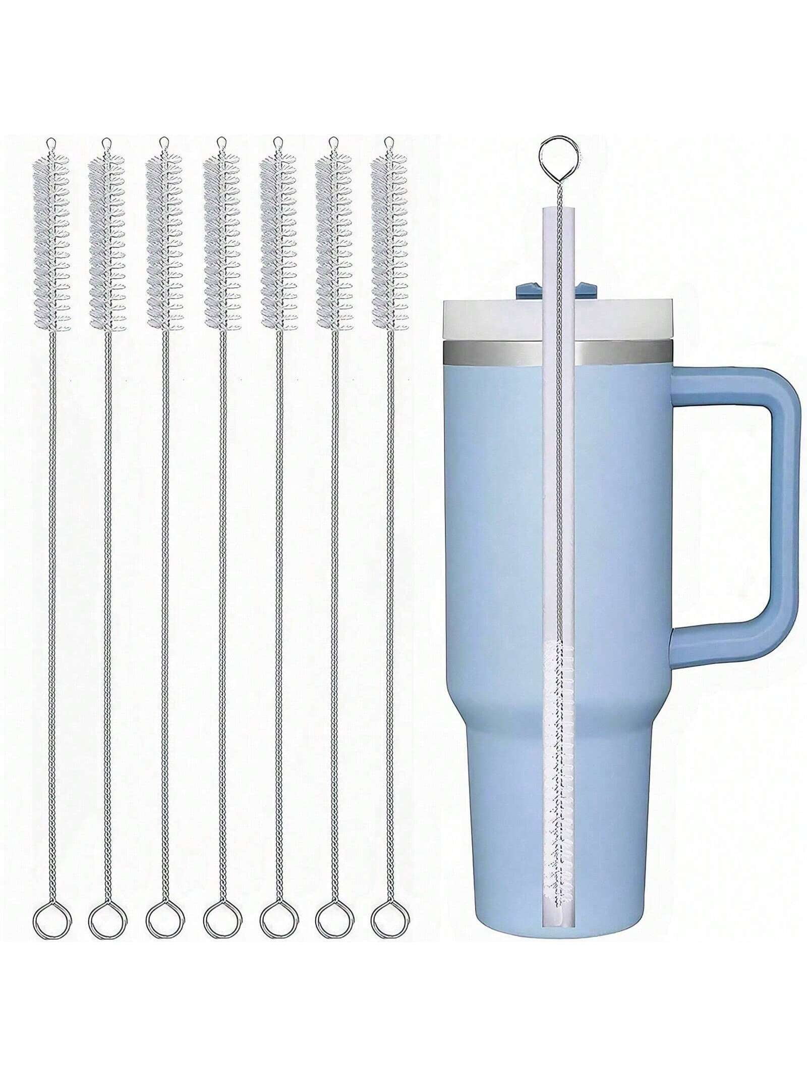 Cup Straw Cleaning Brush, Reusable Straw Cleaner Fits 40/30/20 Oz ...